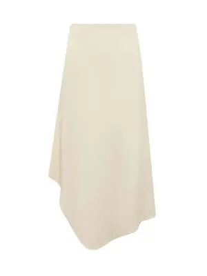 CALCATERRA Wave Mini Skirt - Ecru
