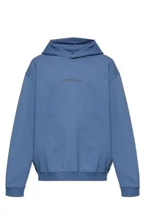MAISON MARGIELA Cotton Sweatshirt - Lapis Blue
