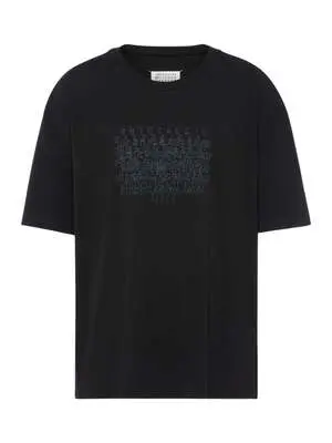 MAISON MARGIELA Graphic Print T-shirt - Black