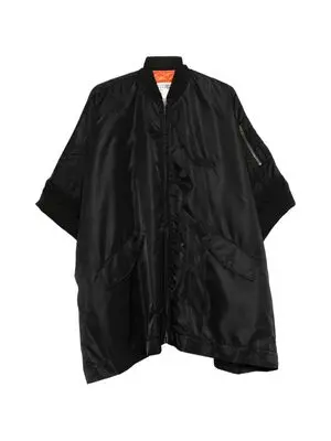 MAISON MARGIELA Nylon Cape - Black