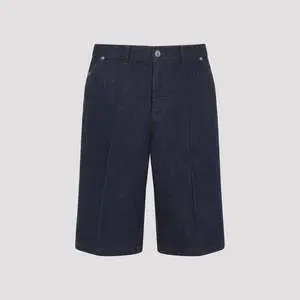 AMI Paris Loose Bermuda Shorts - Blue