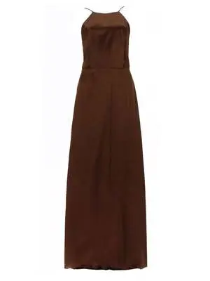 THE GARMENT Short Sleeve Mini Dress - Brown