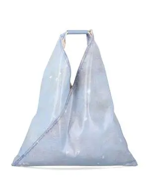 MAISON MARGIELA Triangular Tote Bag - Blue