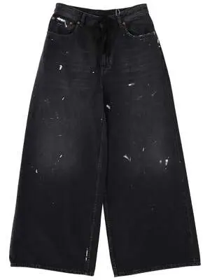 MAISON MARGIELA Distressed Wide Leg Jeans