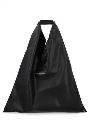MAISON MARGIELA Mini Polyurethane Handbag For - Black
