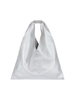 MAISON MARGIELA Mini Handbag With Metallic Accents - Silver