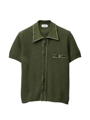 Versace Cotton Knit Shirt