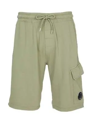 C.P. COMPANY Cargo Shorts With Drawstring Waist - Green