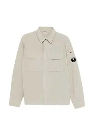 C.P. COMPANY C. P. Company Zip Pocket Overshirt - Dove