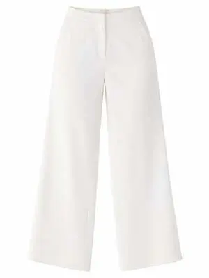 THE GARMENT Wide Leg Trousers - White