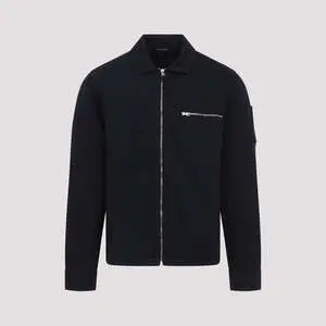 C.P. COMPANY Cotton Blend Shirt Ss26 Collection - Blue