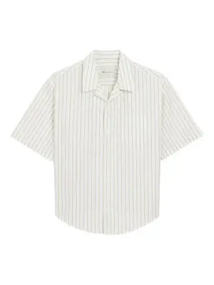 AMI Paris Boxand Mini Shirt - Blancmatch