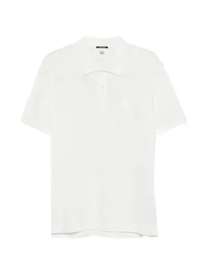 C.P. COMPANY C. P. Company Short Sleeve Patch Detail Button Placket Point Collar Shirt
