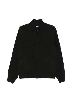 C.P. COMPANY C. P. Company Printo-tek Lens Bomber Jacket For - Black