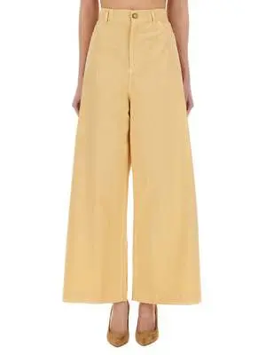 ALYSI Superflare Sporty Wide Leg Pants