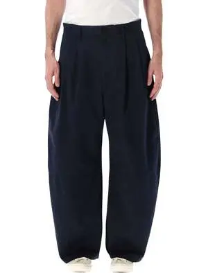 Comme Des Garçons Tailored Wide-leg Trousers - Blue