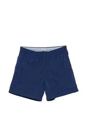 C.P. COMPANY Mini Swim Shorts With Drawstring Waist - Blu