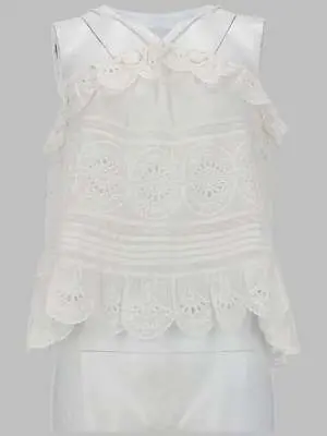 MARANT ETOILE Cotton Mini Top For - White