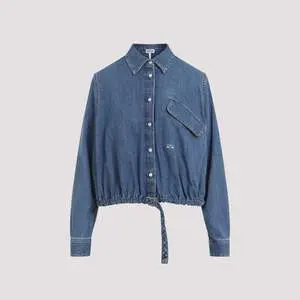Loewe Belted Shirt For - Blue