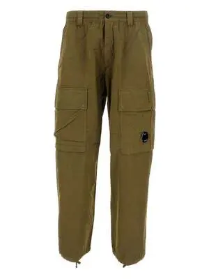 C.P. COMPANY C. P. Company Cotton Cargo Pants - Green