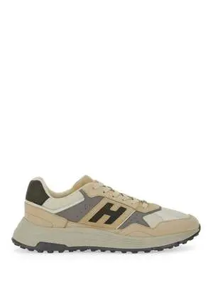 Hogan Hyperlight Suede And Nappa Sneakers - Multicolour