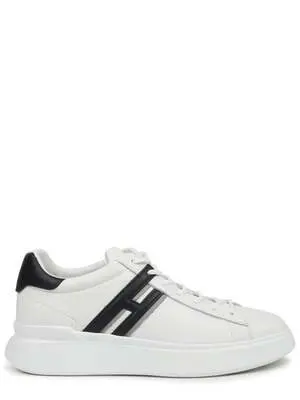 Hogan Luxury Calfskin Sneakers - White