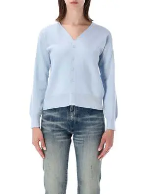 MAISON MARGIELA V-neck Cardigan - Blue