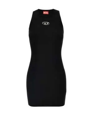 DIESEL® Ribbed Mini Dress - 004deep/black