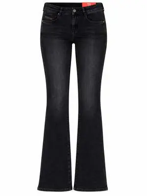 DIESEL® Boot Cut Jeans D-ebby Fit - Black