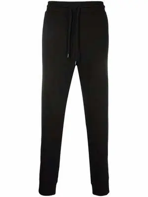 C.P. COMPANY Fleece Cargo Pants With Lens Pocket - Nero