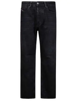 DIESEL® Relaxed Fit Jeans For Ss26 Collection - Nero