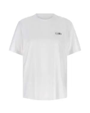 MAISON MARGIELA Logo Patch Crewneck T-shirt - Optic White