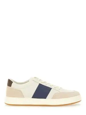 Hogan Suede And Fabric Sneakers - Multicolour