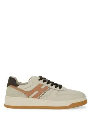 Hogan H630 Sneakers In Smooth Leather - Ivory