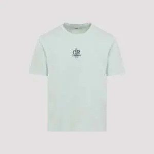 C.P. COMPANY Logo-print T-shirt - Blue
