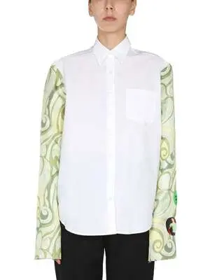 Raf Simons Classic Collar Long Sleeve Shirt - Yellow