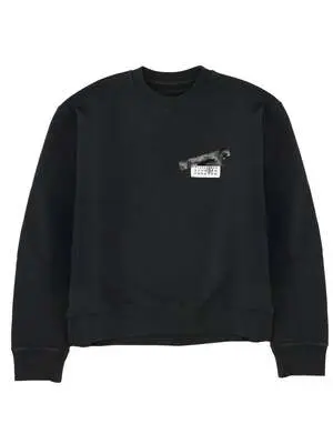 MAISON MARGIELA Cotton Crewneck Sweatshirt With Graphic Detail