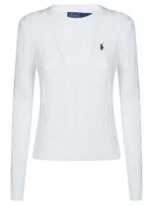 Polo Ralph Lauren Trendy Cable Knit Sweater - Bianco