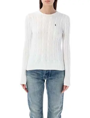 Polo Ralph Lauren Julianna Long Sleeve Pullover - White