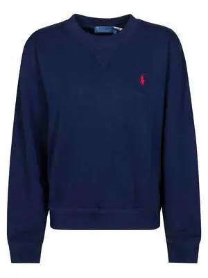 Polo Ralph Lauren Classic Crewneck Sweatshirt For - Blu