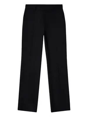 DIESEL® Tailored Straight Leg Trousers - Black