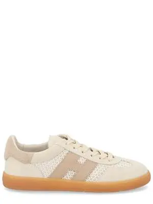 Hogan Lace-up Sneakers - Beige