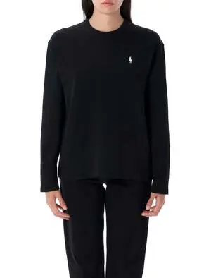 Polo Ralph Lauren Long Sleeve Cotton T-shirt Size - Nero