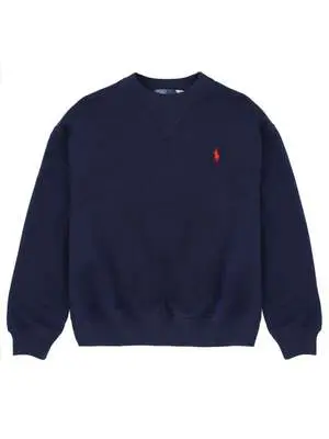 Polo Ralph Lauren Crewneck Sweatshirt With Logo - Blue
