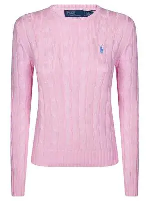 Polo Ralph Lauren Classic Cable Knit Sweater - Rosa