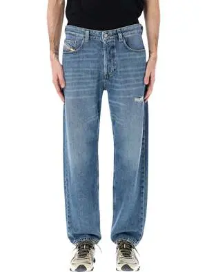 DIESEL® Relaxed Fit Denim Jeans With Modern Aesthetic
