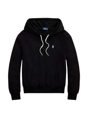 Ralph Lauren Polo Pony Embroidered Hoodie - Black