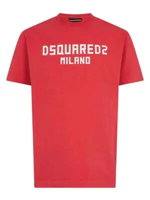 Dsquared2 Classic Cotton Round Neck Short Sleeve T-shirt