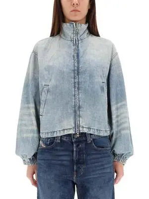 DIESEL® Zip-front Jacket - Denim