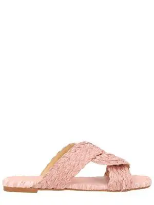 CastaÑer Mary Jane Espadrilles With Buckled Ankle Strap - Pink